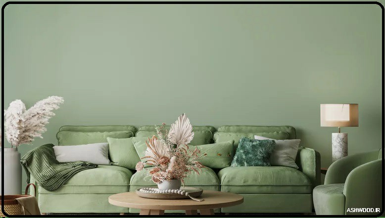 رنگ سبز مریم گلی در دکوراسیون دقیقا چیست ؟ - فن و هنر