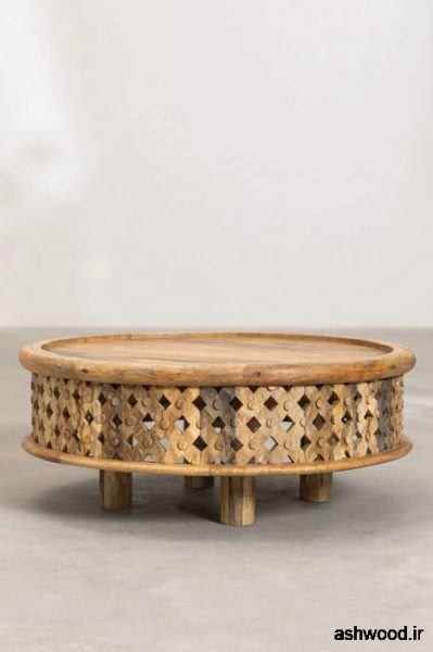 طرح های جدید میز وسط چوبی مدرن - فن و هنر