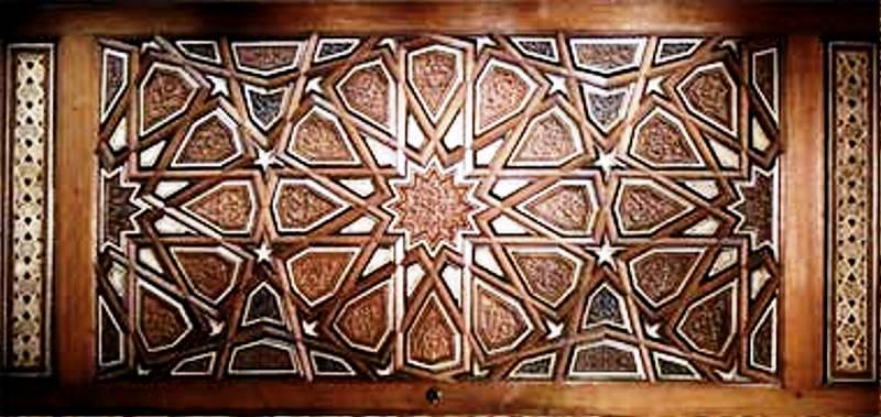 Geometry and iranian Art | صنایع چوب فن و هنر